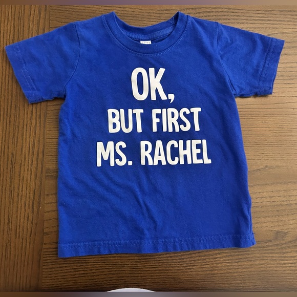 ms. rachel | Shirts & Tops | Toddler Ms Rachel Shirt | Poshmark